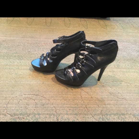 Aldo | Shoes | Aldo Multi Buckle Heels | Poshmark
